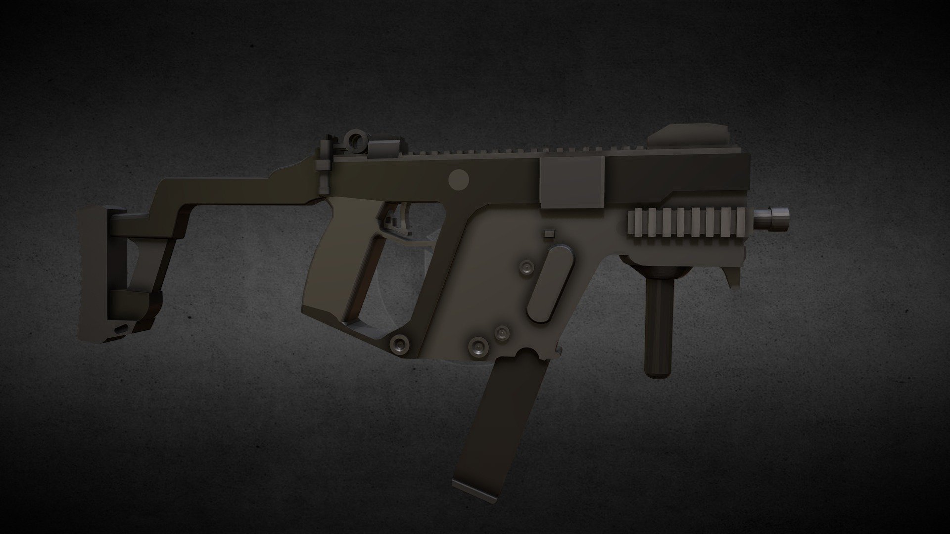 Vector SMG - Download Free 3D model by Rew (@RewriteYourReality ...