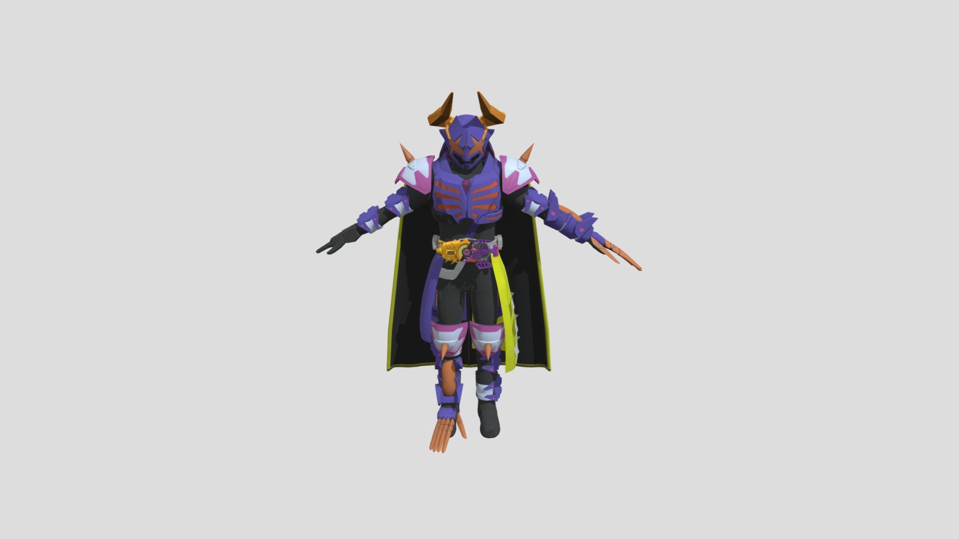 Kamen Rider Buffa Fever Form - 3D model by Hendri Susanto ...