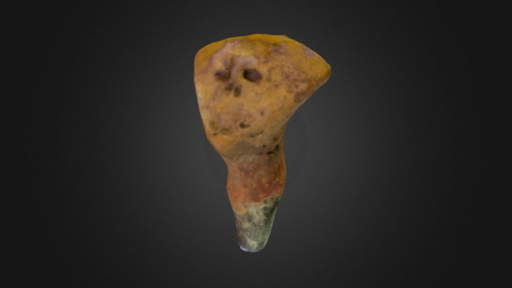 Neolithic idol head - 3D model by Istvan Dobo Castle Museum ...