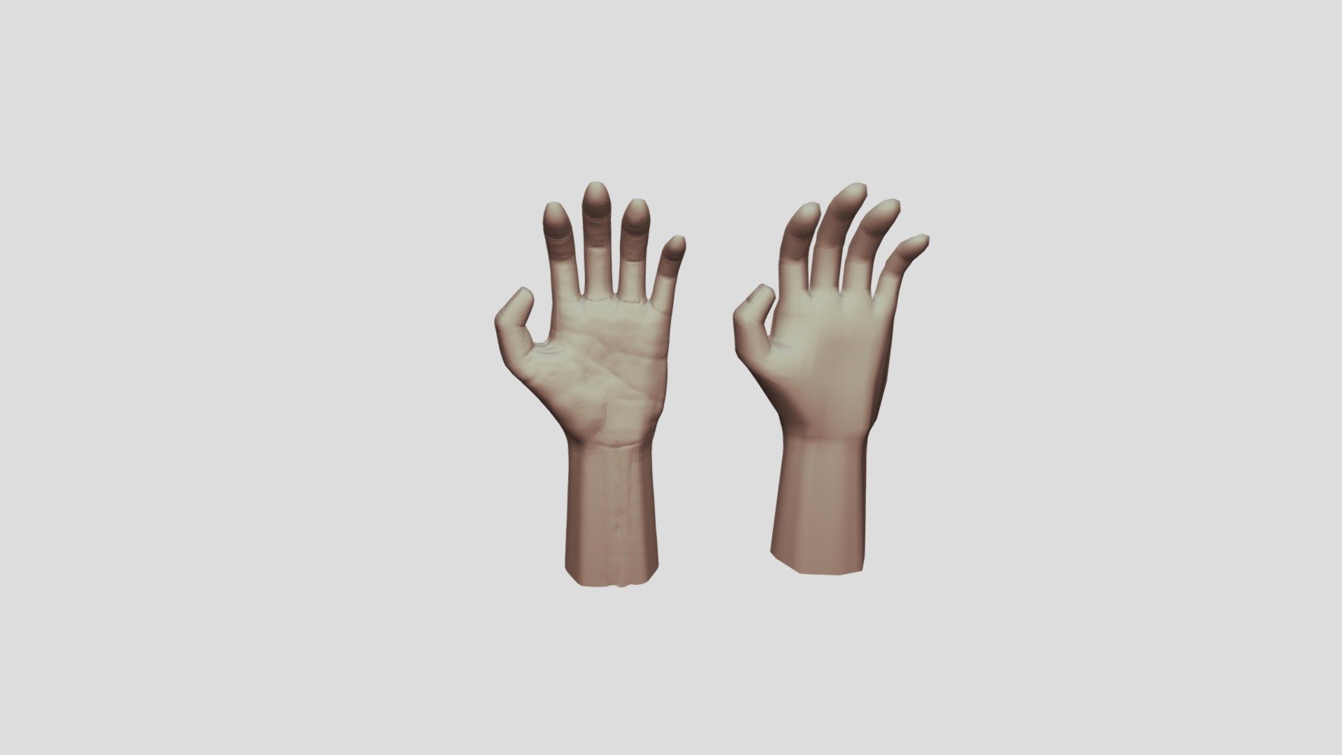 Hand Sculped details and lowpoly - Download Free 3D model by Void ...