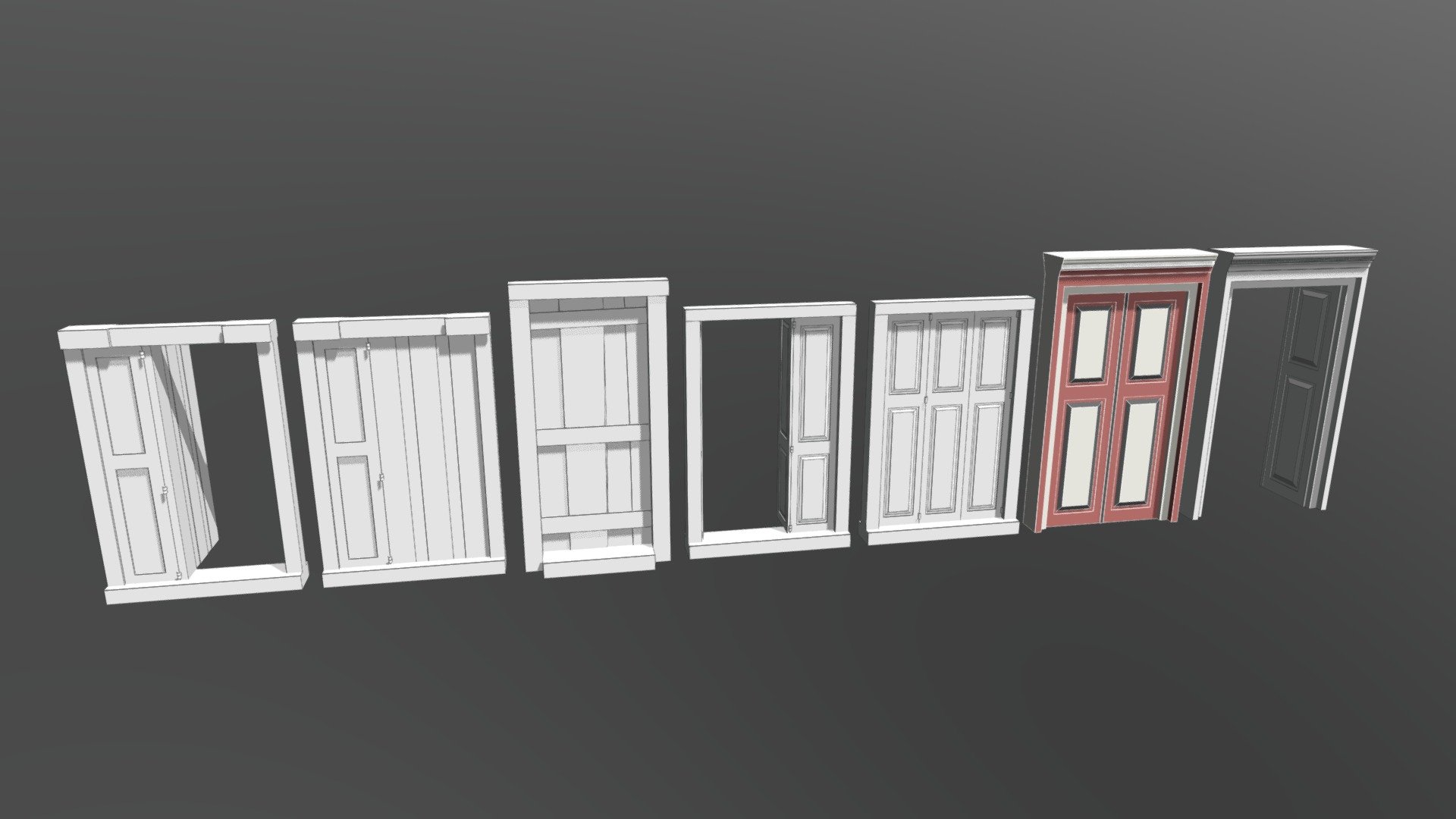 Roman Doors - Download Free 3D model by CHEI - UC San Diego (@chei_ucsd ...
