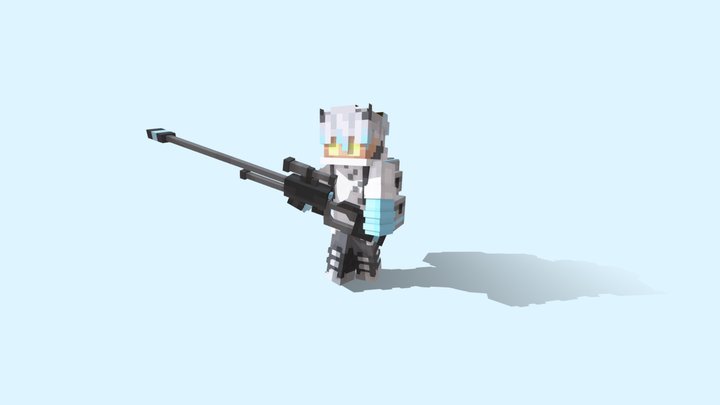 Minecraft-skin 3D models - Sketchfab