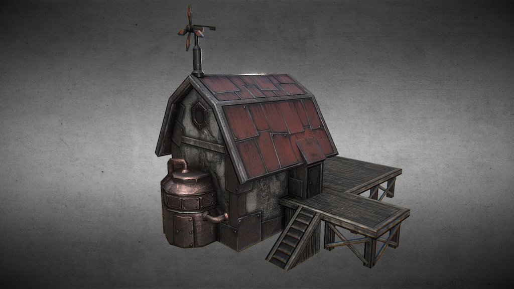 Engineer House - 3D model by mrsanya333 [4b01f75] - Sketchfab
