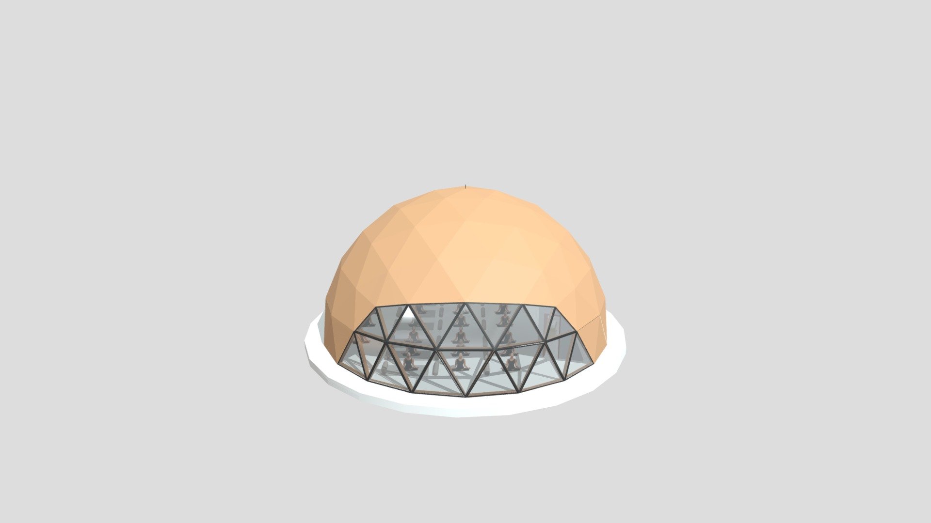 Domo Yoga color 346 - Download Free 3D model by NatanaelDocampo ...