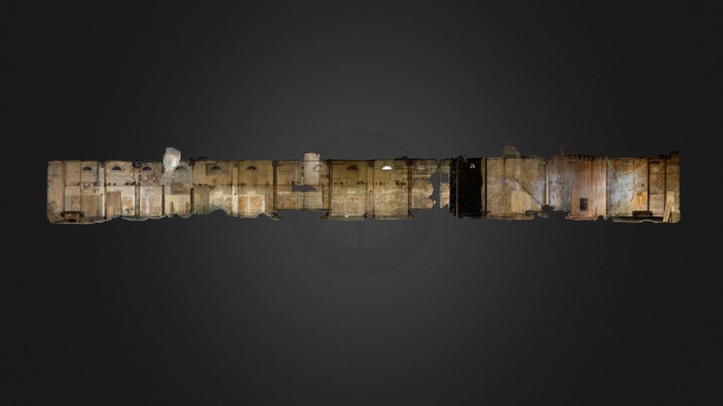 Smithfield Fish Market - east interior - 3D model by DigVentures ...