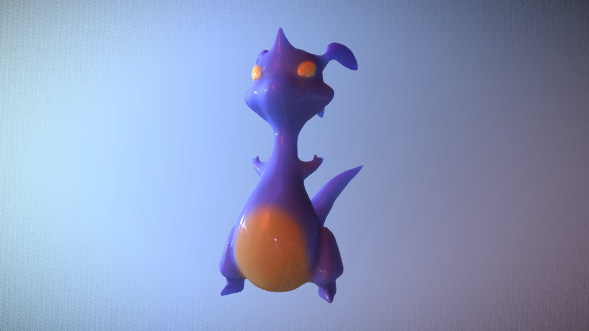 alien dragon - 3D model by zhychrome [4b04dd9] - Sketchfab