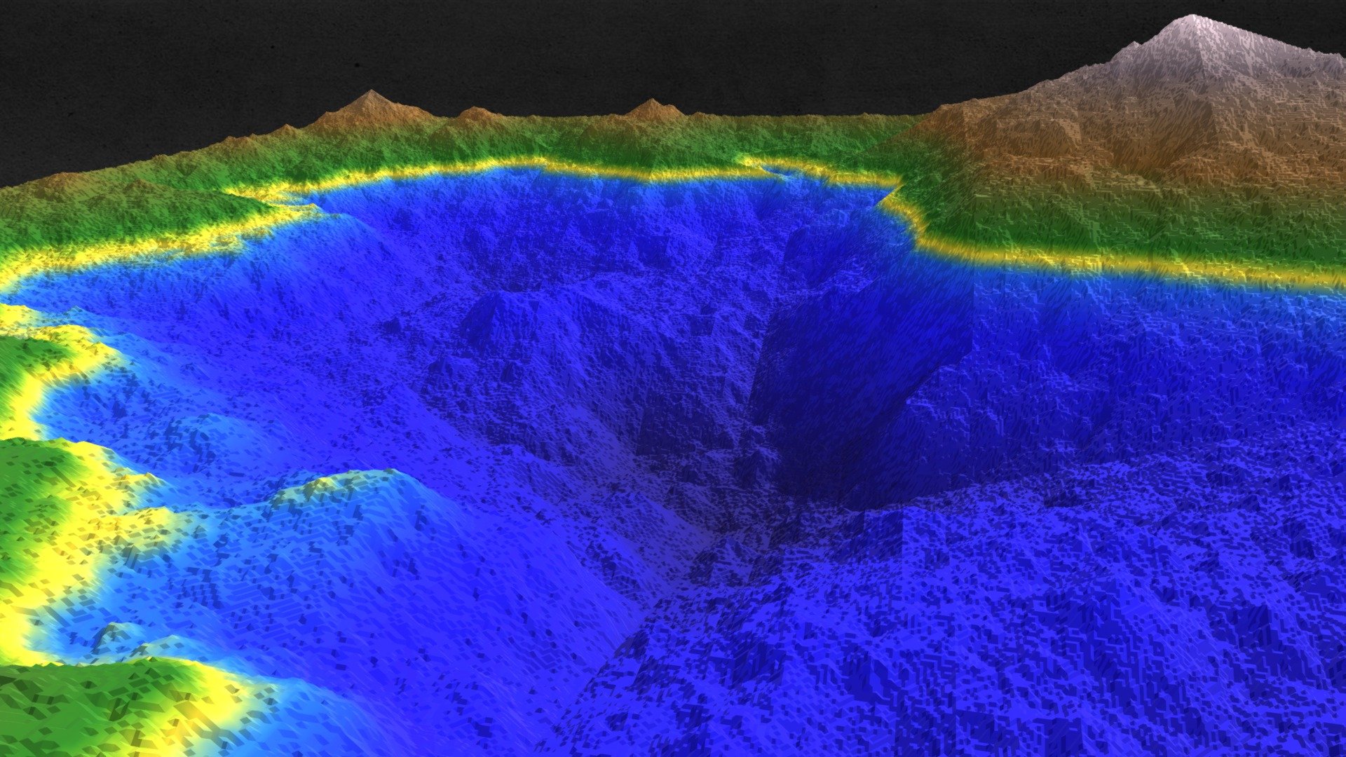 Fractal Landscape test - 3D model by brucelamond [4b055e5] - Sketchfab