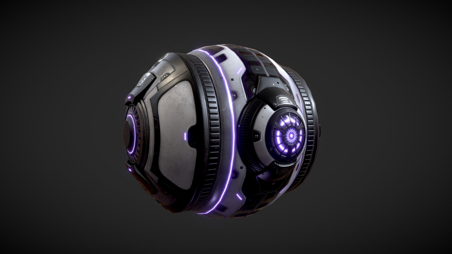 Mobile Turret - 3D model by Etrelley [4b0671d] - Sketchfab
