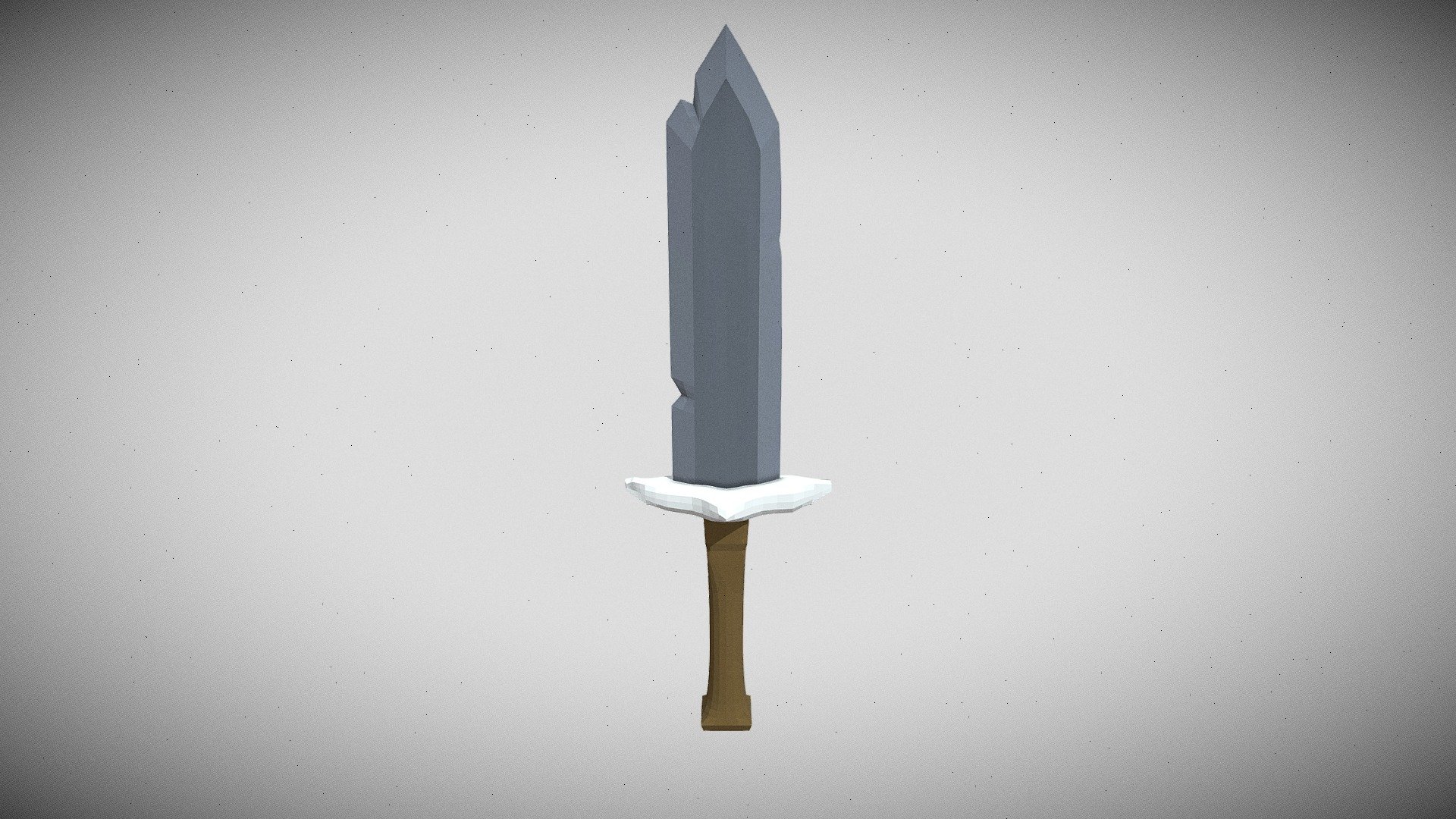Short Stone Knife Low Poly - Download Free 3D model by IGH7021 ...