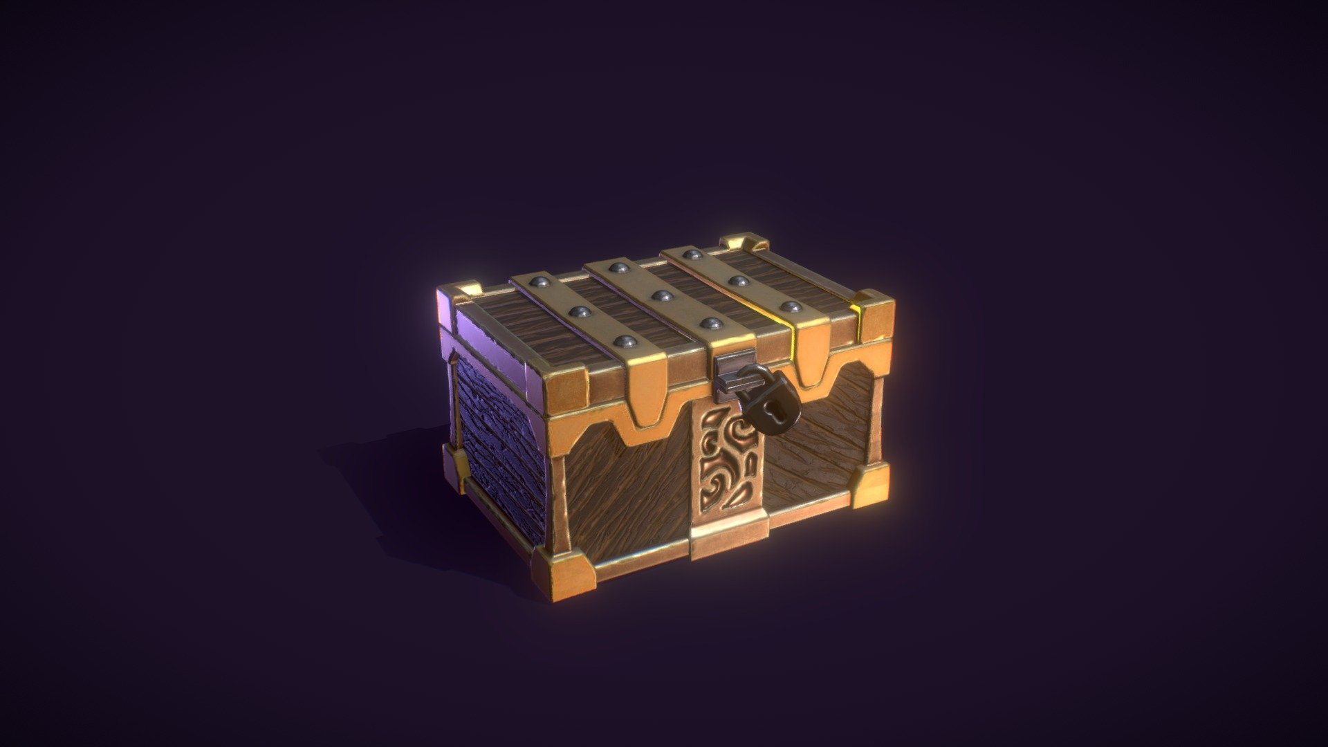 Stylized Chest - 3D model by Romain Oltra (@Imanor) [4b07a57] - Sketchfab