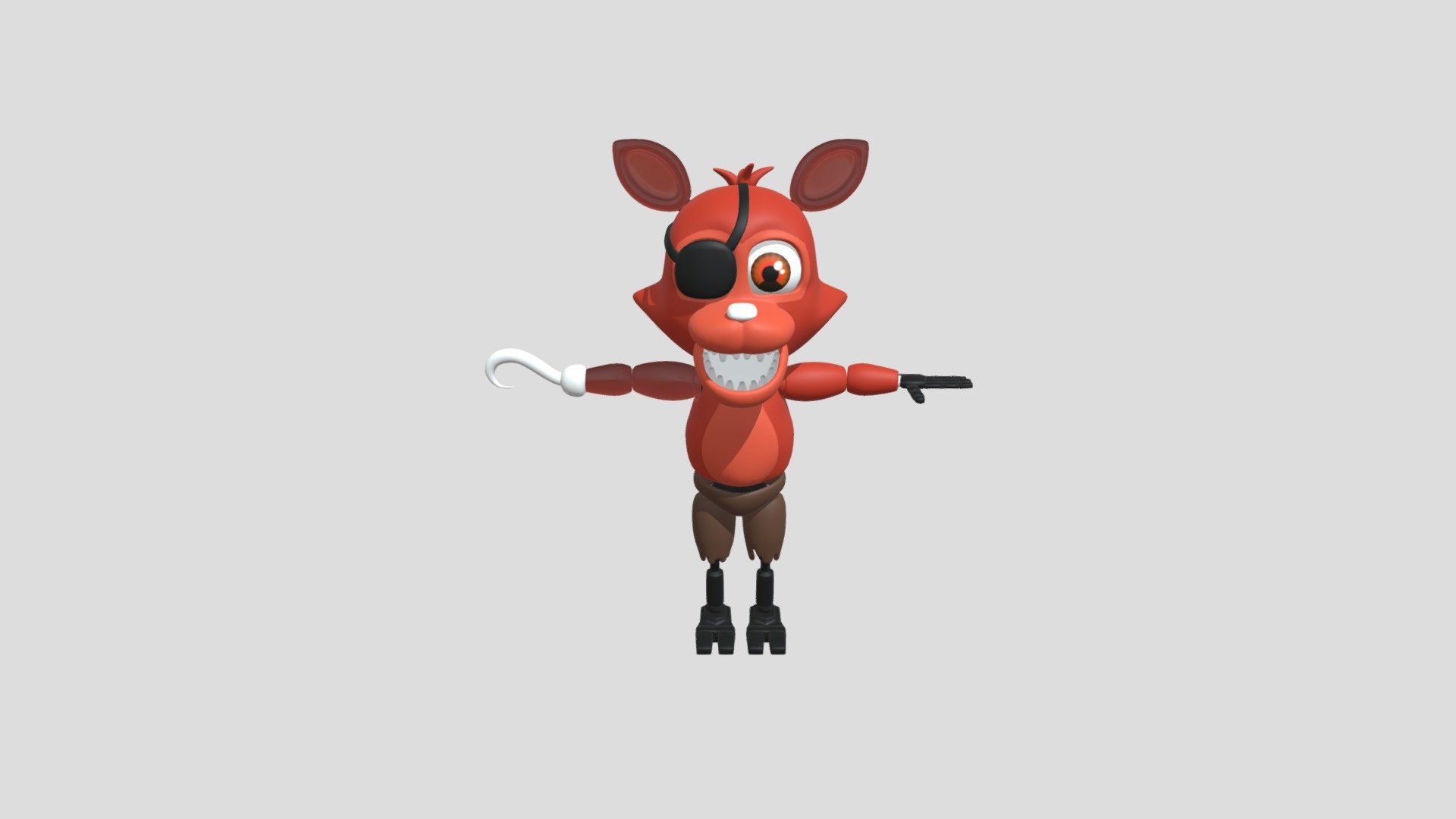 Adventure_ Foxy - Download Free 3D model by Nobody (@joaojoaopaulo1122 ...