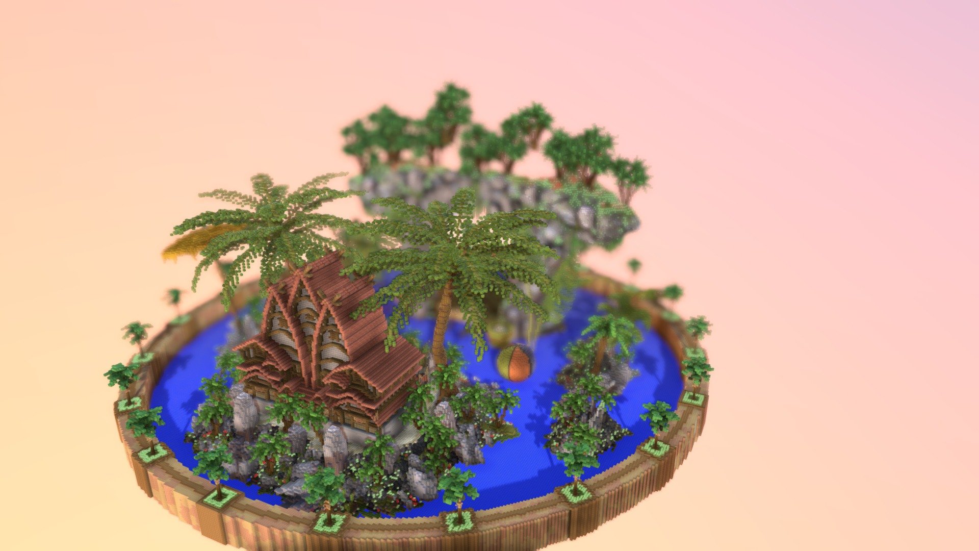 Summer Hub - 3D model by Bazhy (@Bazhy_) [4b08ed1] - Sketchfab