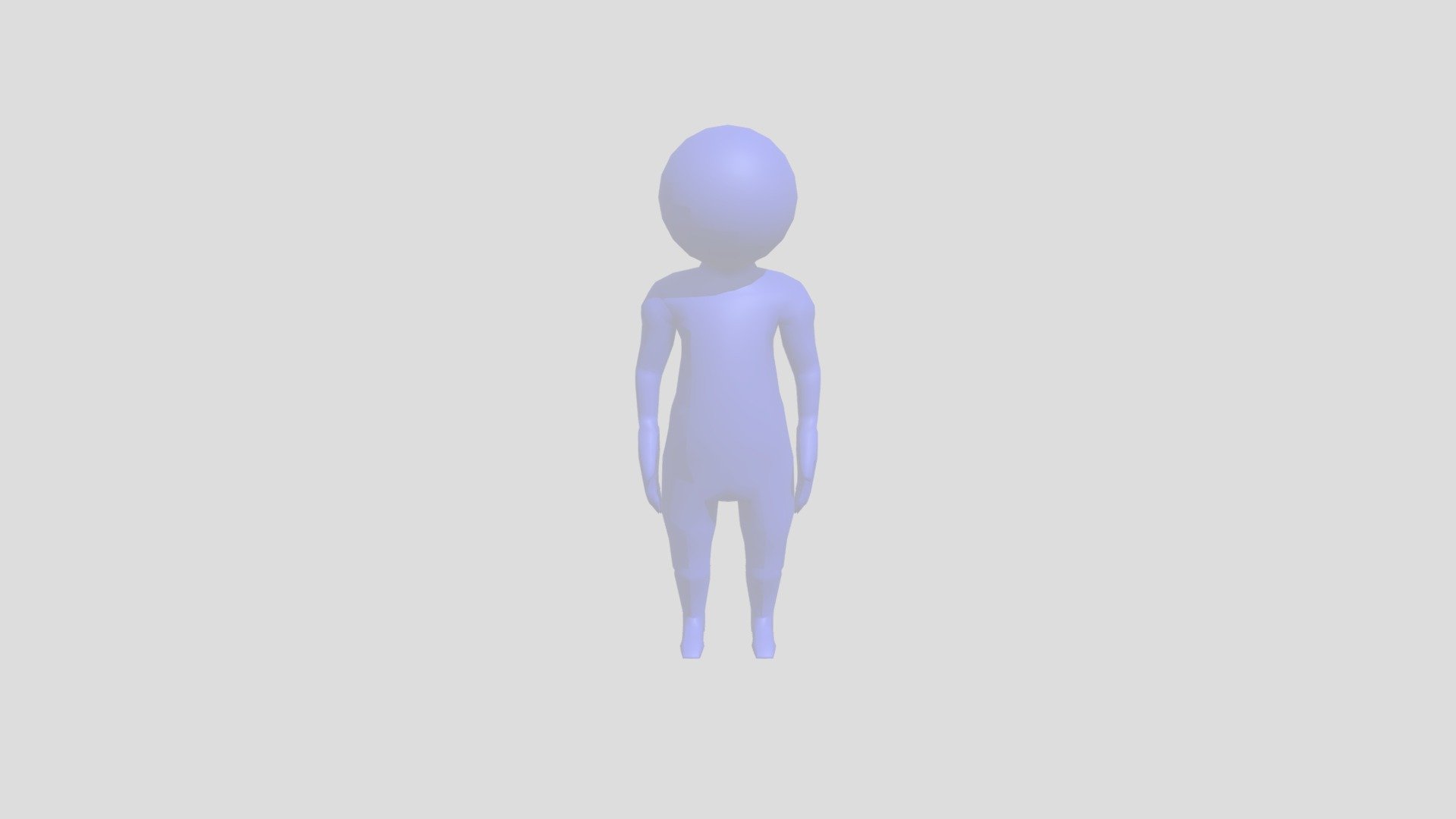 Character 1 Blue - Download Free 3D model by Aditya Riyanto (@KyoSaito ...