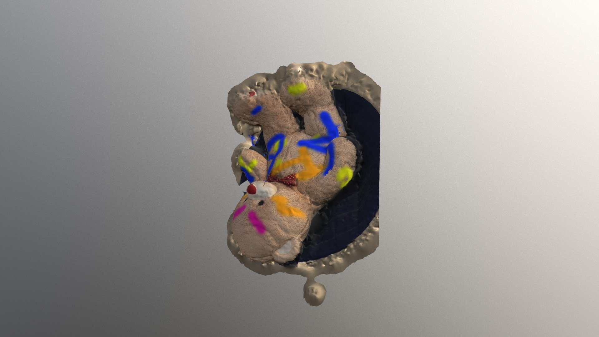 Destroyed Teddy Bear - 3D model by heesoo (@hpark77) [4b0b4f9] - Sketchfab