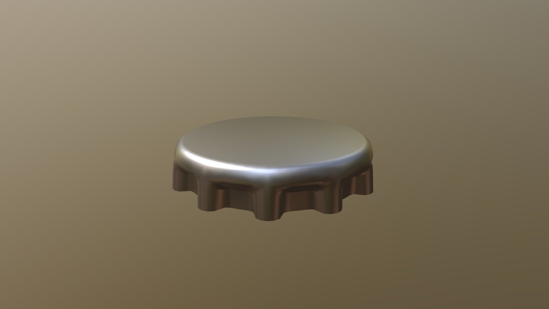 Low Poly Bottle Cap - 3D model by Meg Bells (@MegBells) [4b0b8bb ...