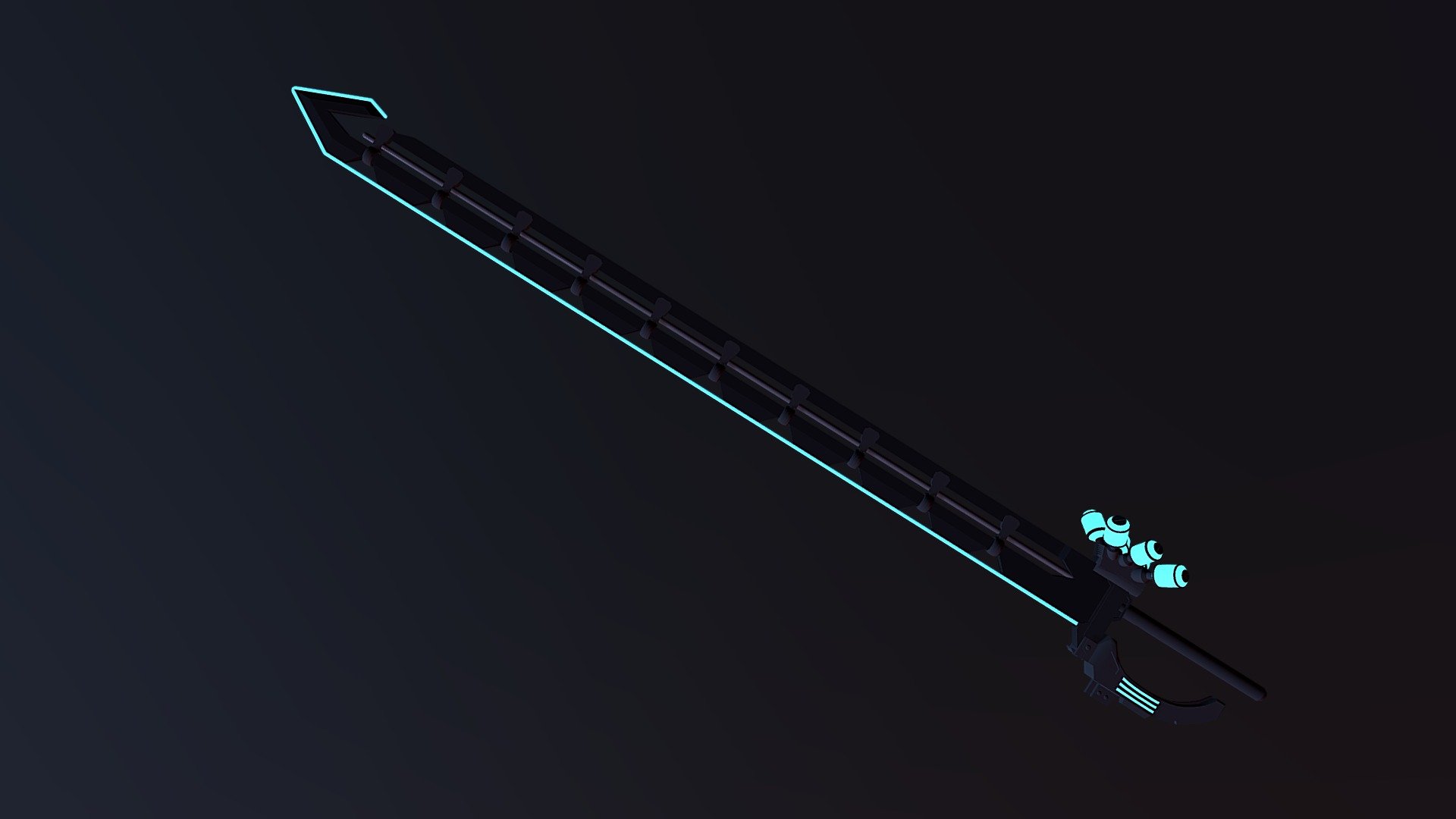 Neon Sword 3 (TEST) - 3D model by ZuniX (@ilya.tokaref) [4b0b8c3 ...