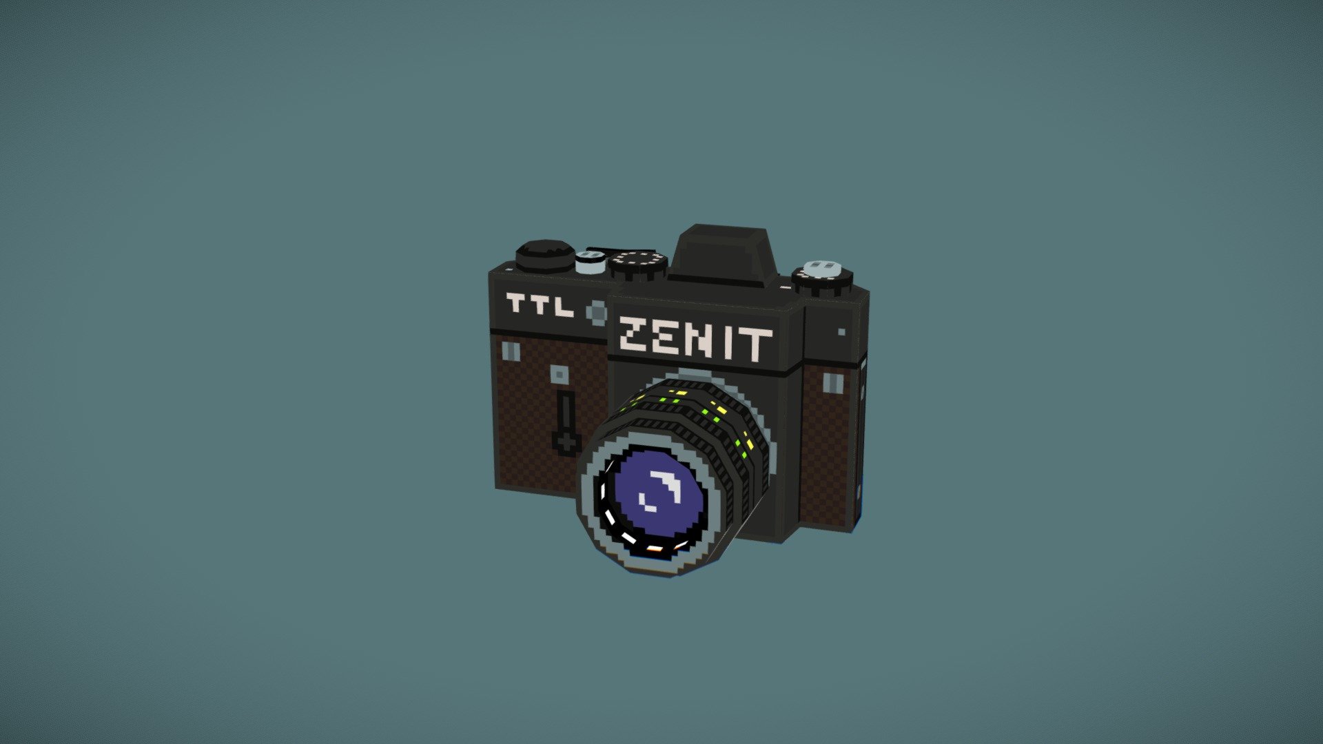 Camera Zenit - Download Free 3D model by Silversem [4b0bc11] - Sketchfab