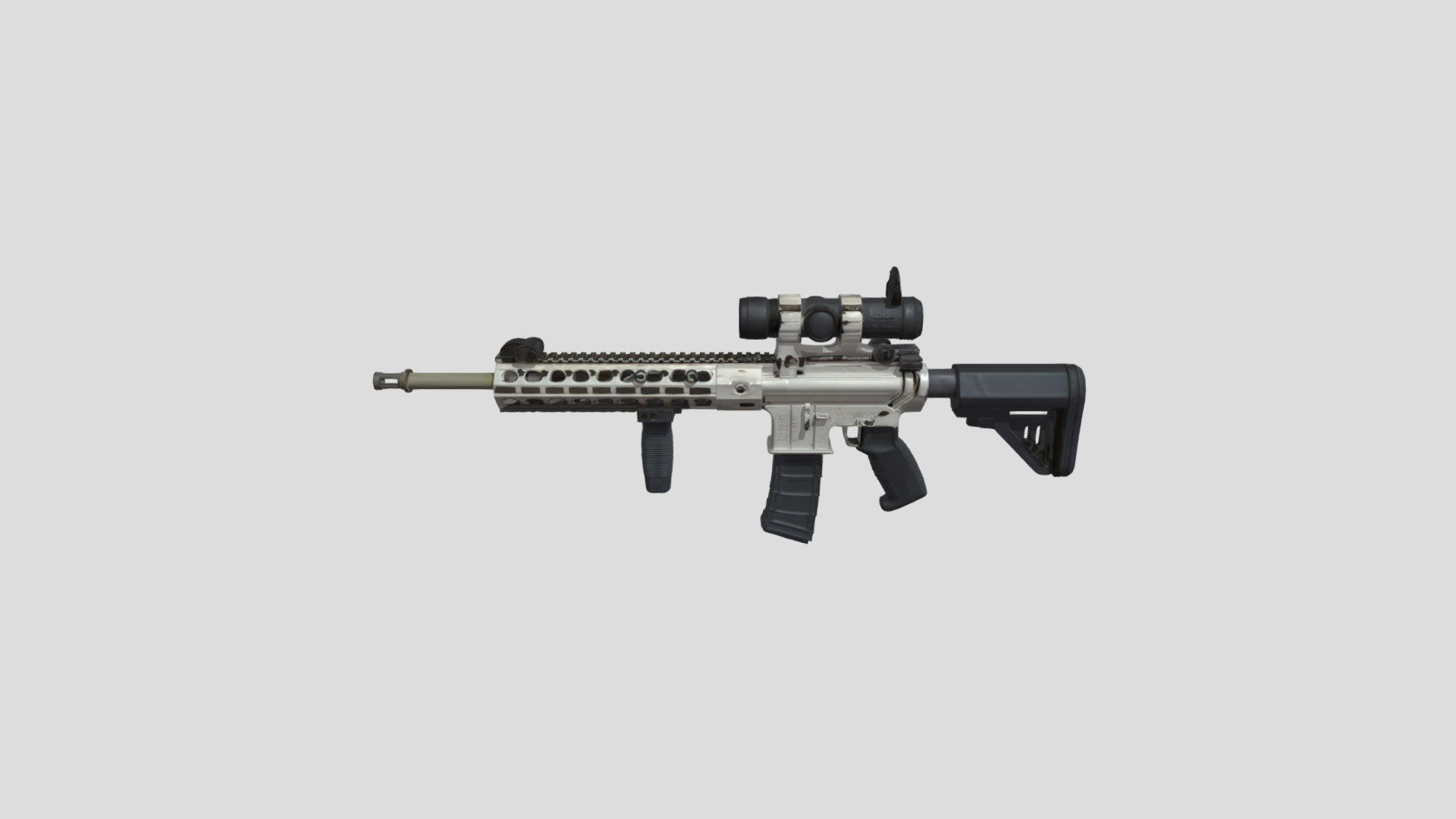 Ultimate Assult Rifel - Download Free 3D model by 3D Artist ...