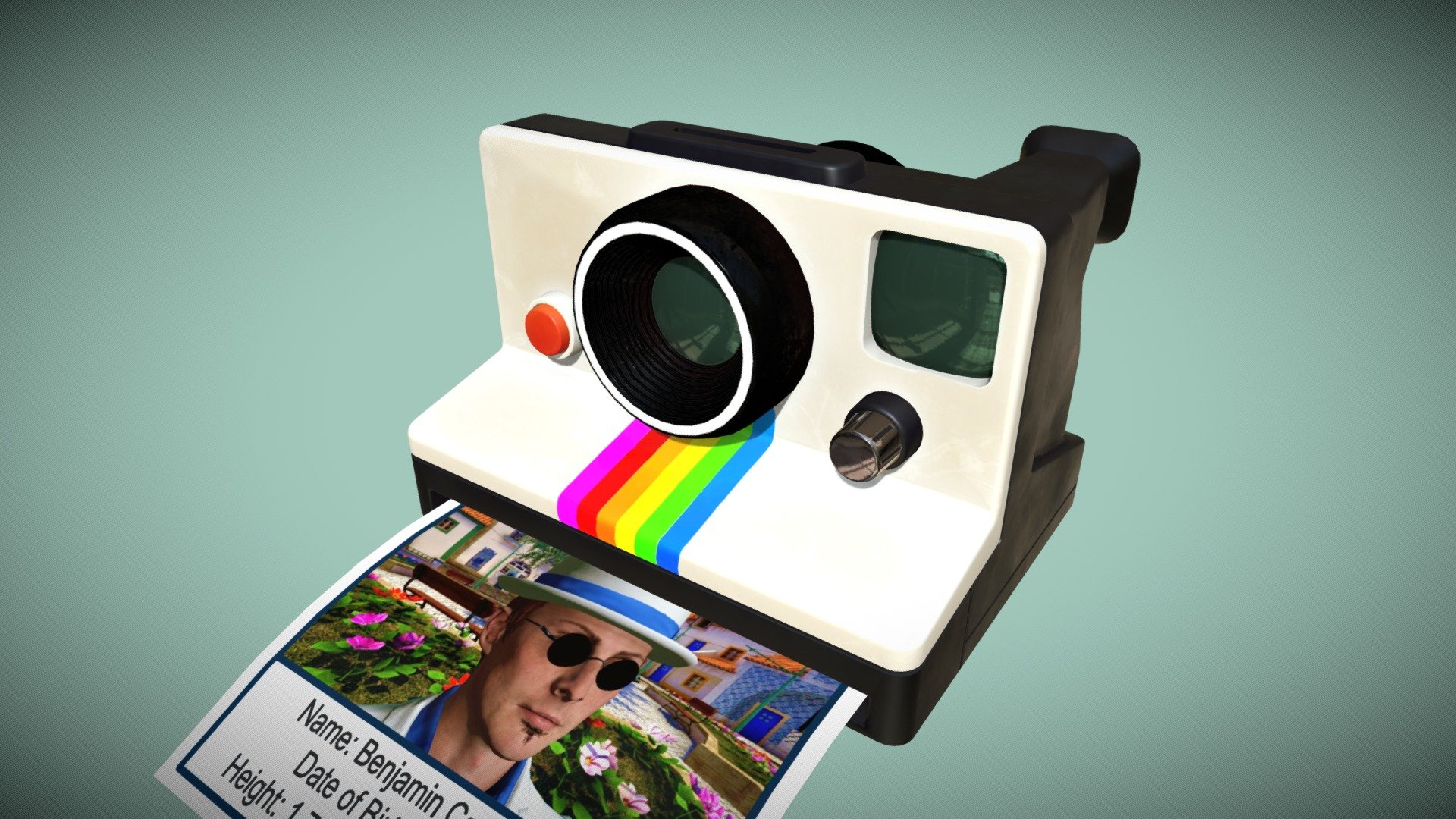 Camera Retro Instantaneous - Buy Royalty Free 3D model by Pingo ...