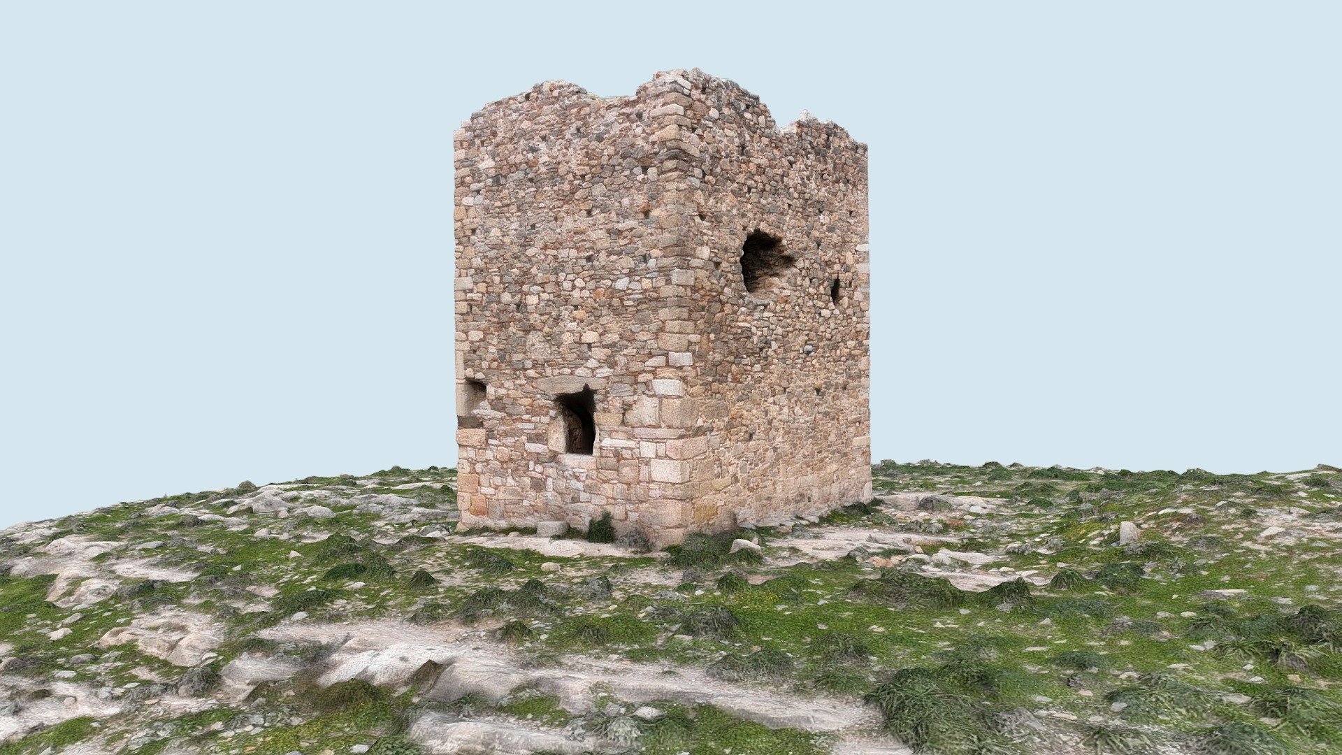 Medieval Tower - 3D model by dimitsal (@dtsal) [4b0ef3d] - Sketchfab