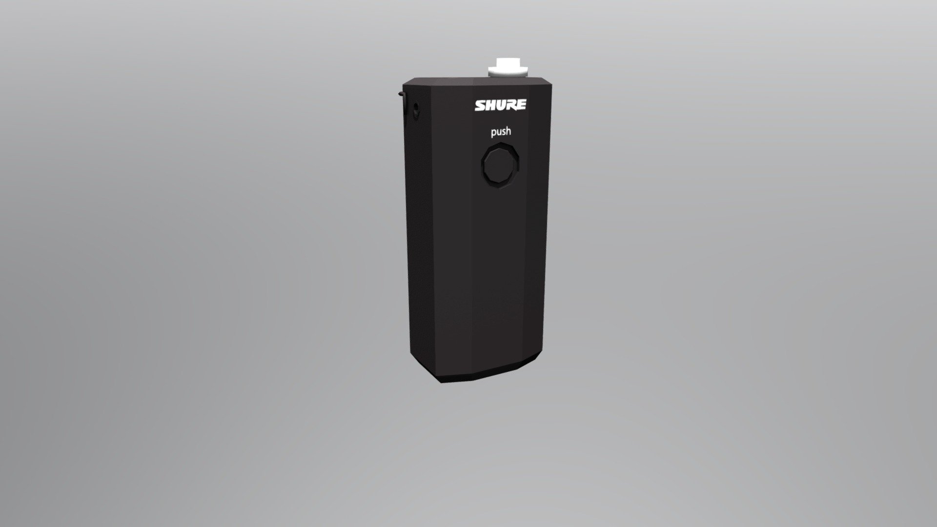 SHURE MXW1 BODYPACK - 3D model by ExperienceDesign (@DesignExperience ...