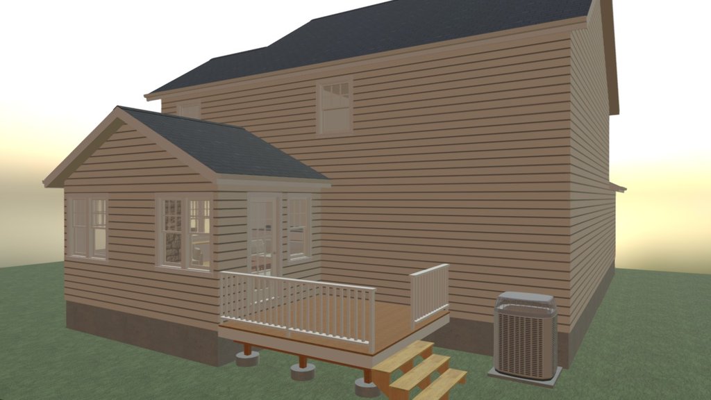 Living Room Addition - 3D model by Design Build Solutions ...