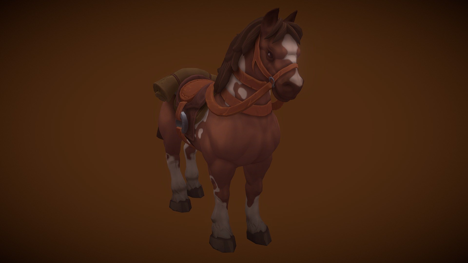 Stylized Horse Mount - 3D model by N-hance Studio (@Malice6731 ...