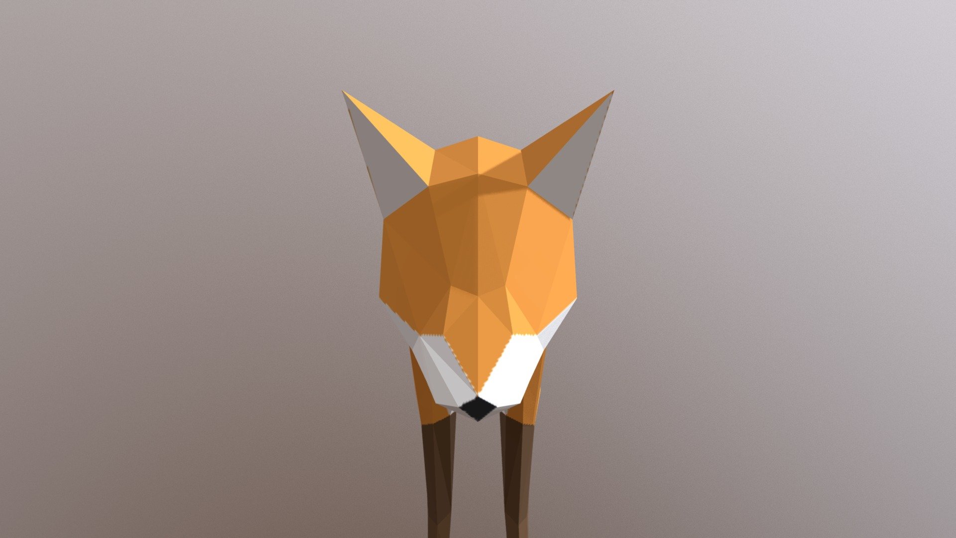 fox - 3D model by Arfront (@Bo.Feng) [4b13e53] - Sketchfab