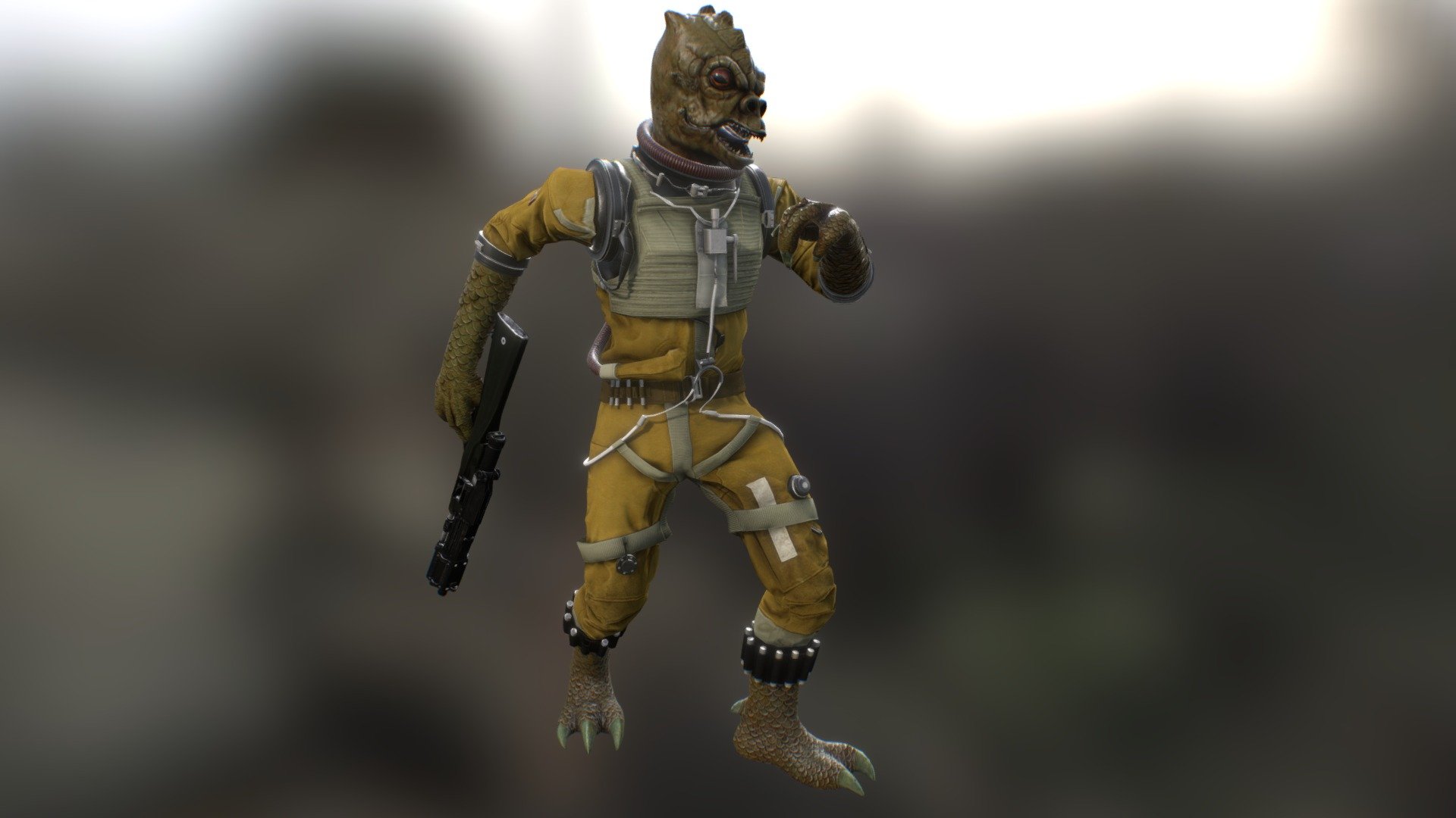 Bossk - Download Free 3D model by Stym [4b15c64] - Sketchfab