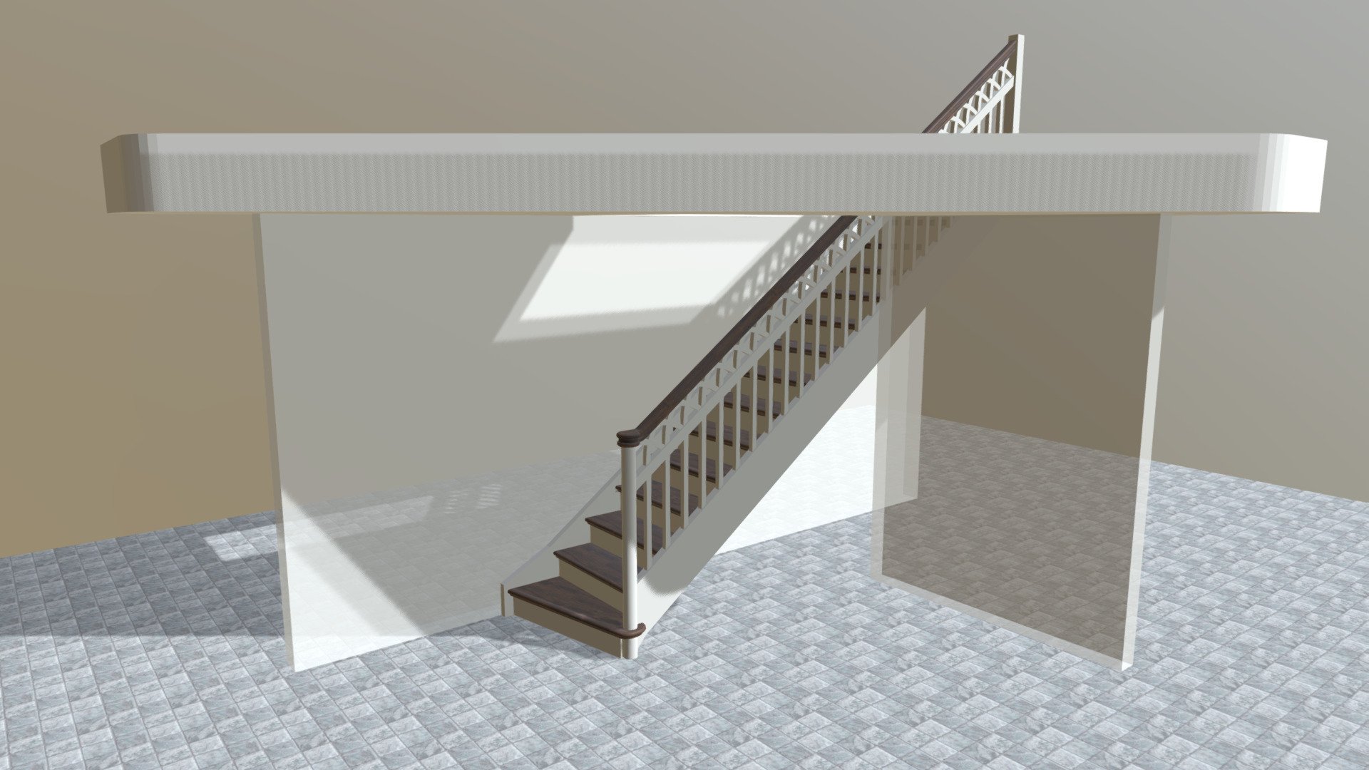 Jungwith Treppen 6855 Haupttreppe - Download Free 3D model by Treppen ...