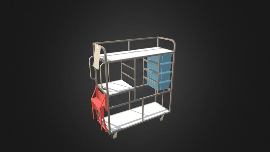 Picking Step Trolley - 3D model by Norseman Direct Ltd (@TomStephenson ...