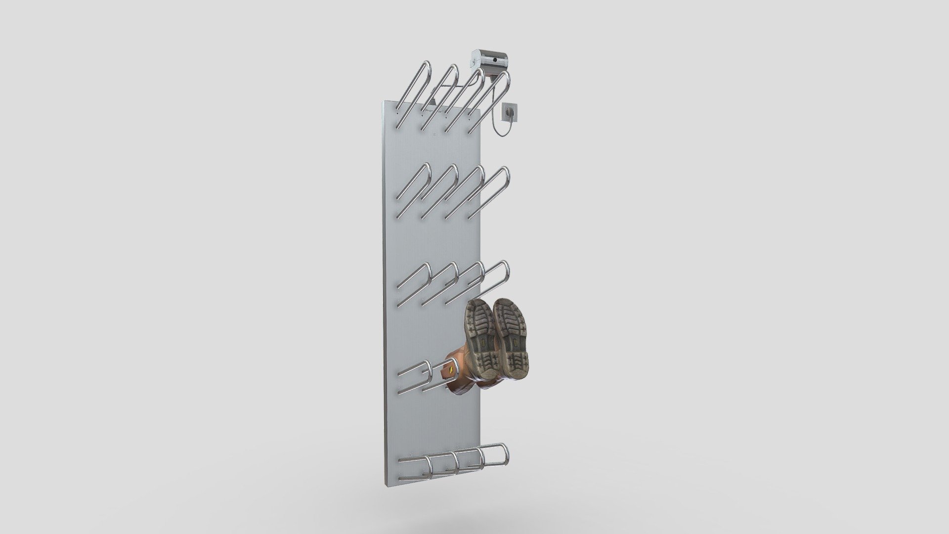 Boot Dryer Eledry 10 Wall - 3D model by 360Fabriek [4b190b6] - Sketchfab