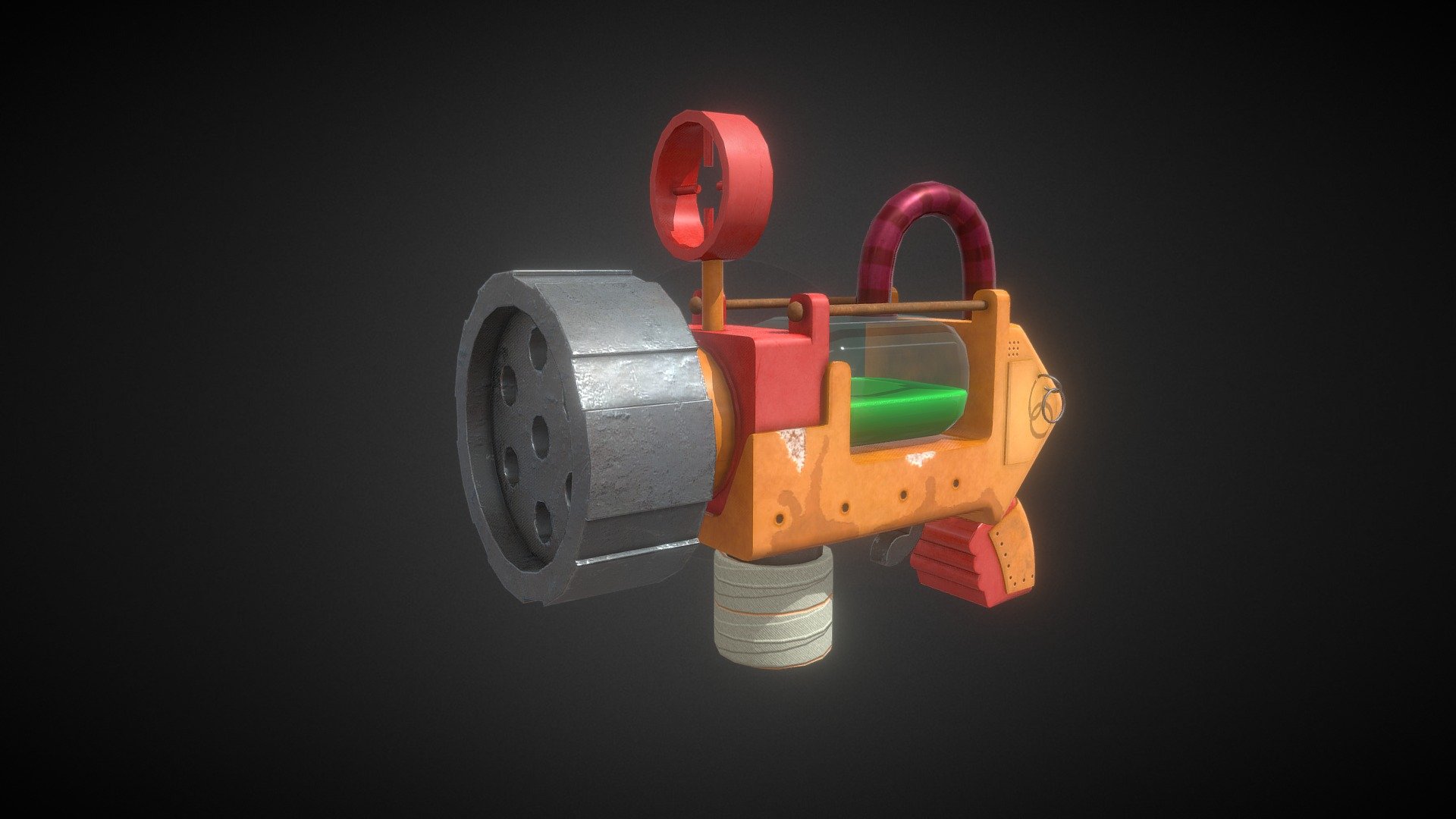 Low-Poly Stylized Gun Model - Buy Royalty Free 3D model by SUDIPTO SHAW ...