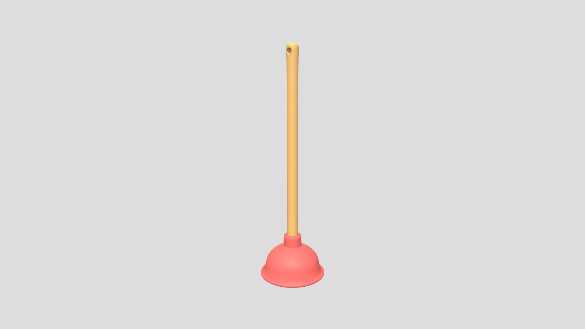 Plunger - Buy Royalty Free 3D model by Ed+ (@EDplus) [4b1a502 ...