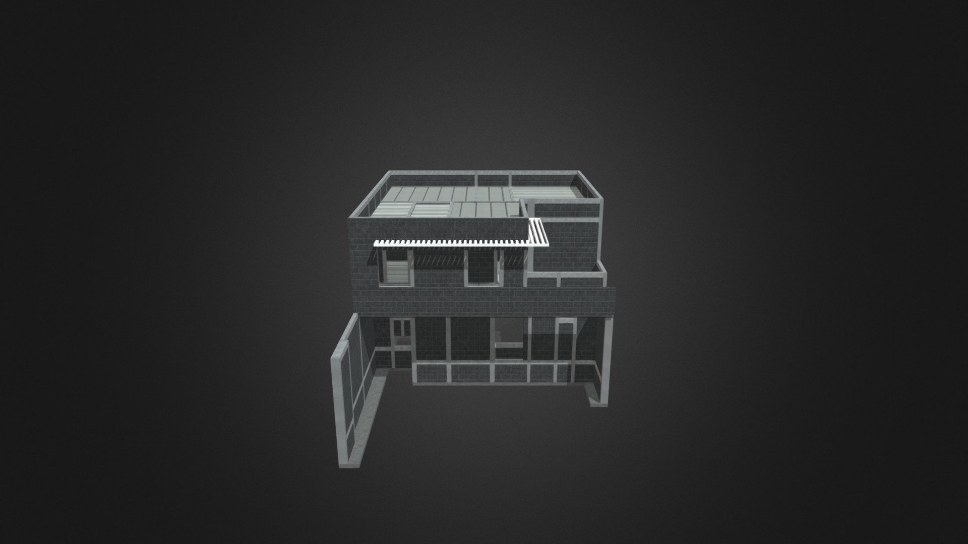EST - CASA MODELO A - 3D - 3D model by trabajo.obm [4b1bc2e] - Sketchfab
