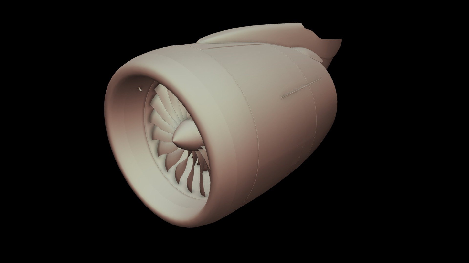A321neo Engine (20230315) - 3D model by Kelvin.Huang [4b1c09b] - Sketchfab