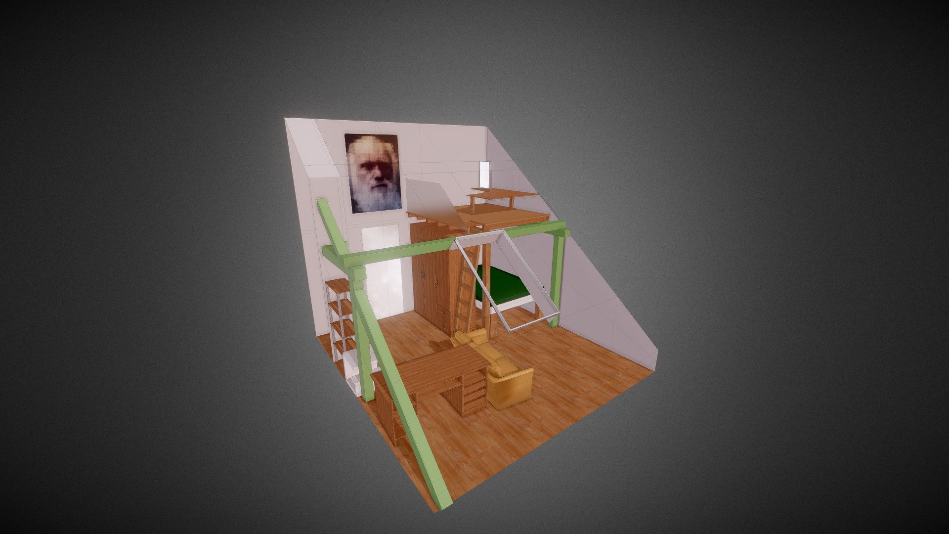 Upgrade - 3D model by Elin (@ElinHohler) [4b1cb1c] - Sketchfab