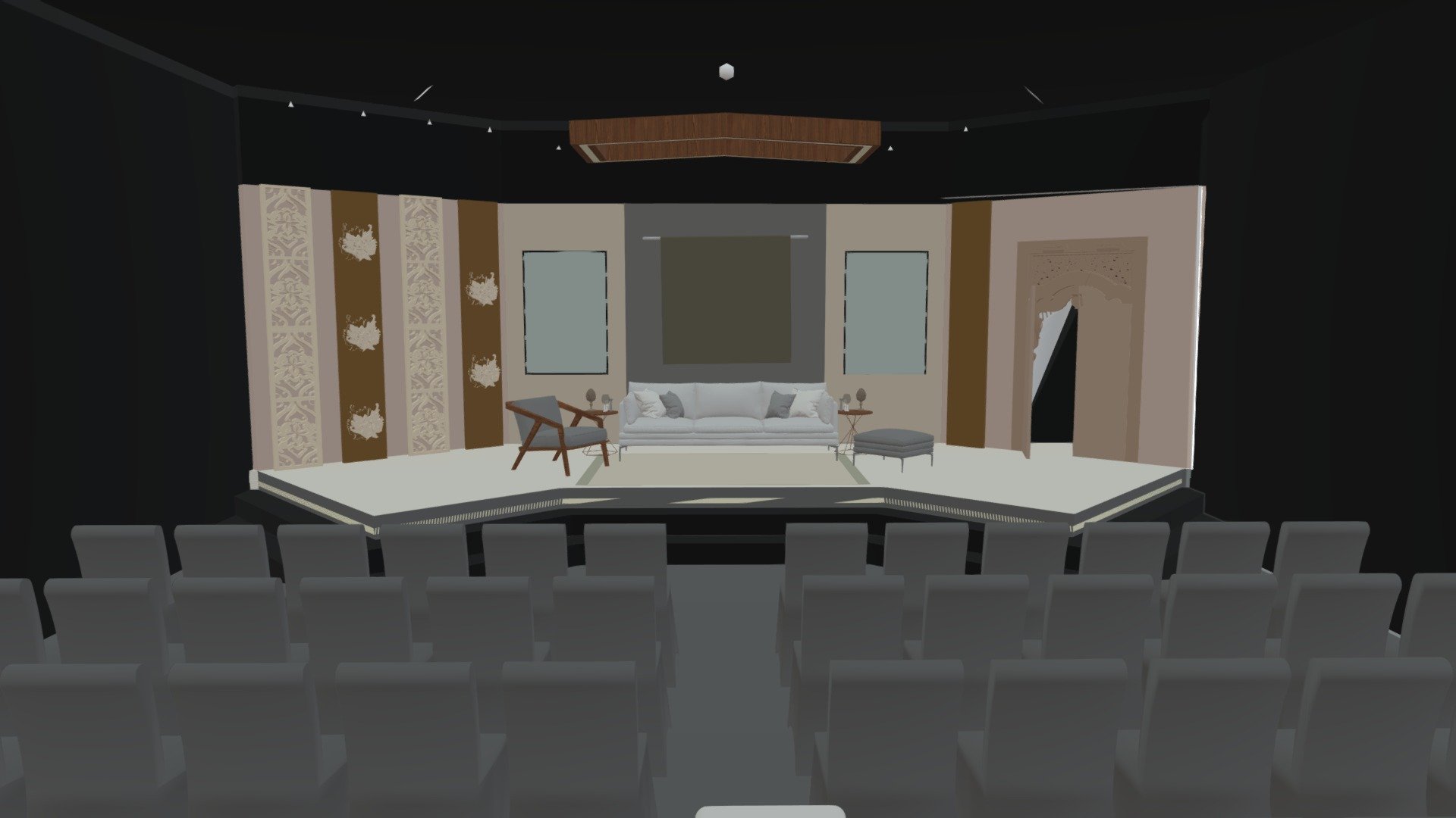 TALKSHOW (2) - 3D model by achmadfakhri7 [4b1d115] - Sketchfab