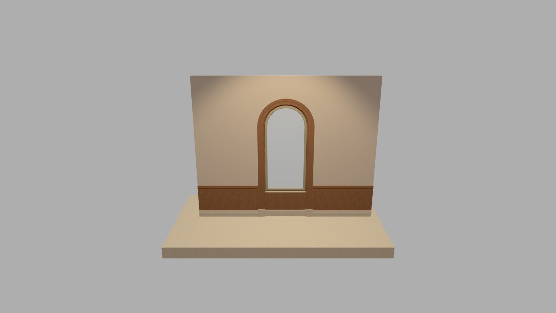 02 Arched Window Upload - 3D model by MoriStu [4b1e490] - Sketchfab