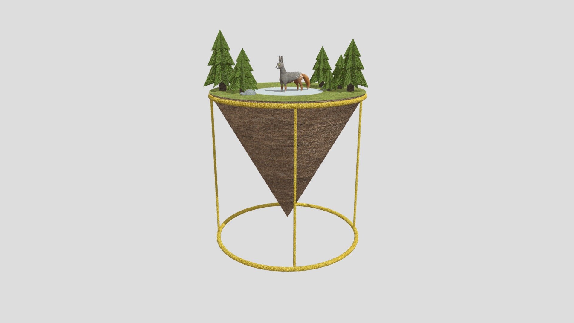 Environment_And_Character_With_Textures - Download Free 3D model by ...