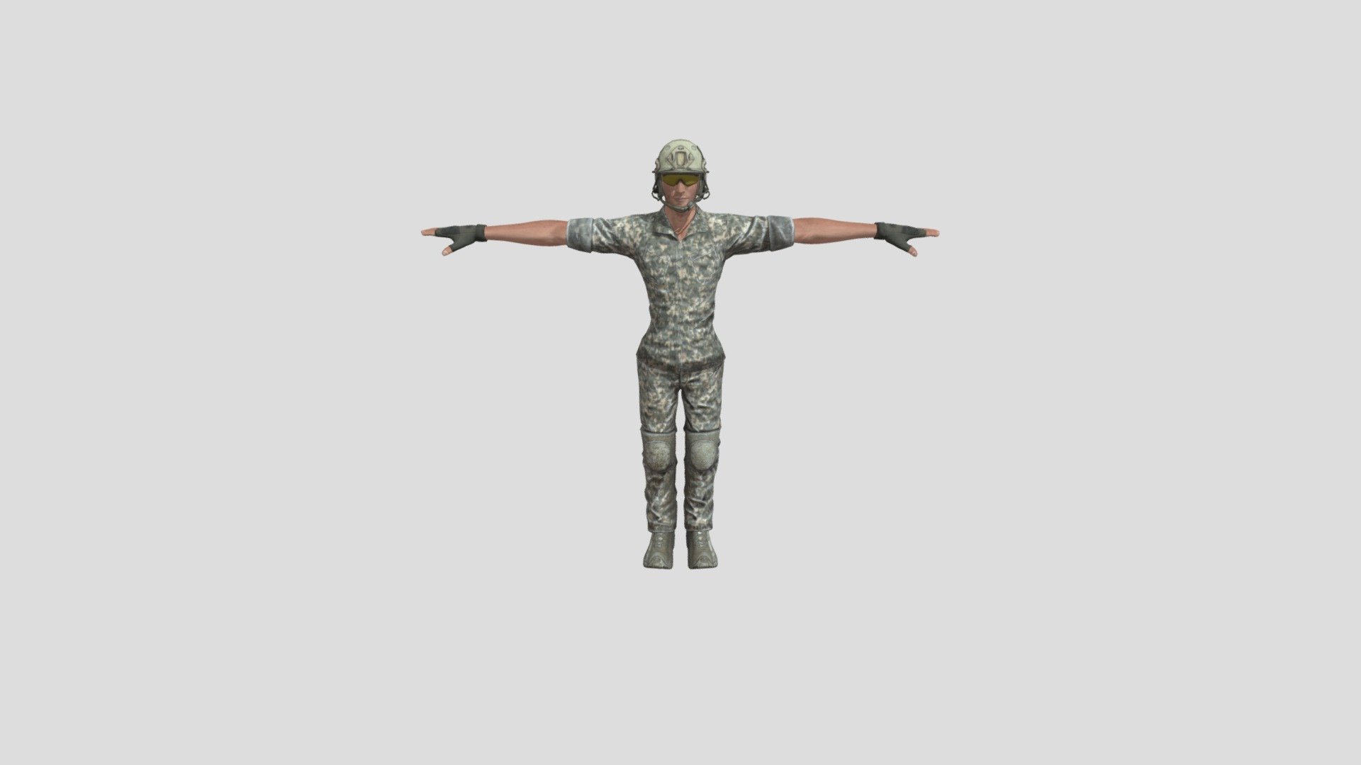 Military soldier character - Download Free 3D model by Bad boy for life ...