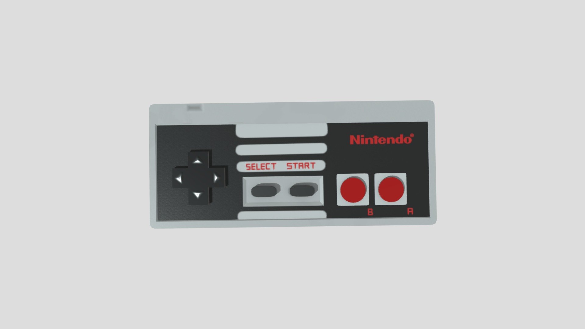 NES Controller - Download Free 3D model by JDunnG69 [4b22d43] - Sketchfab