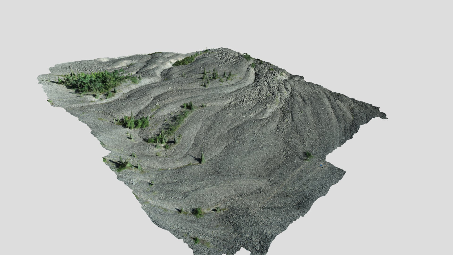 Sourdough Rock Glacier - Higher Resolution - Download Free 3D model by ...