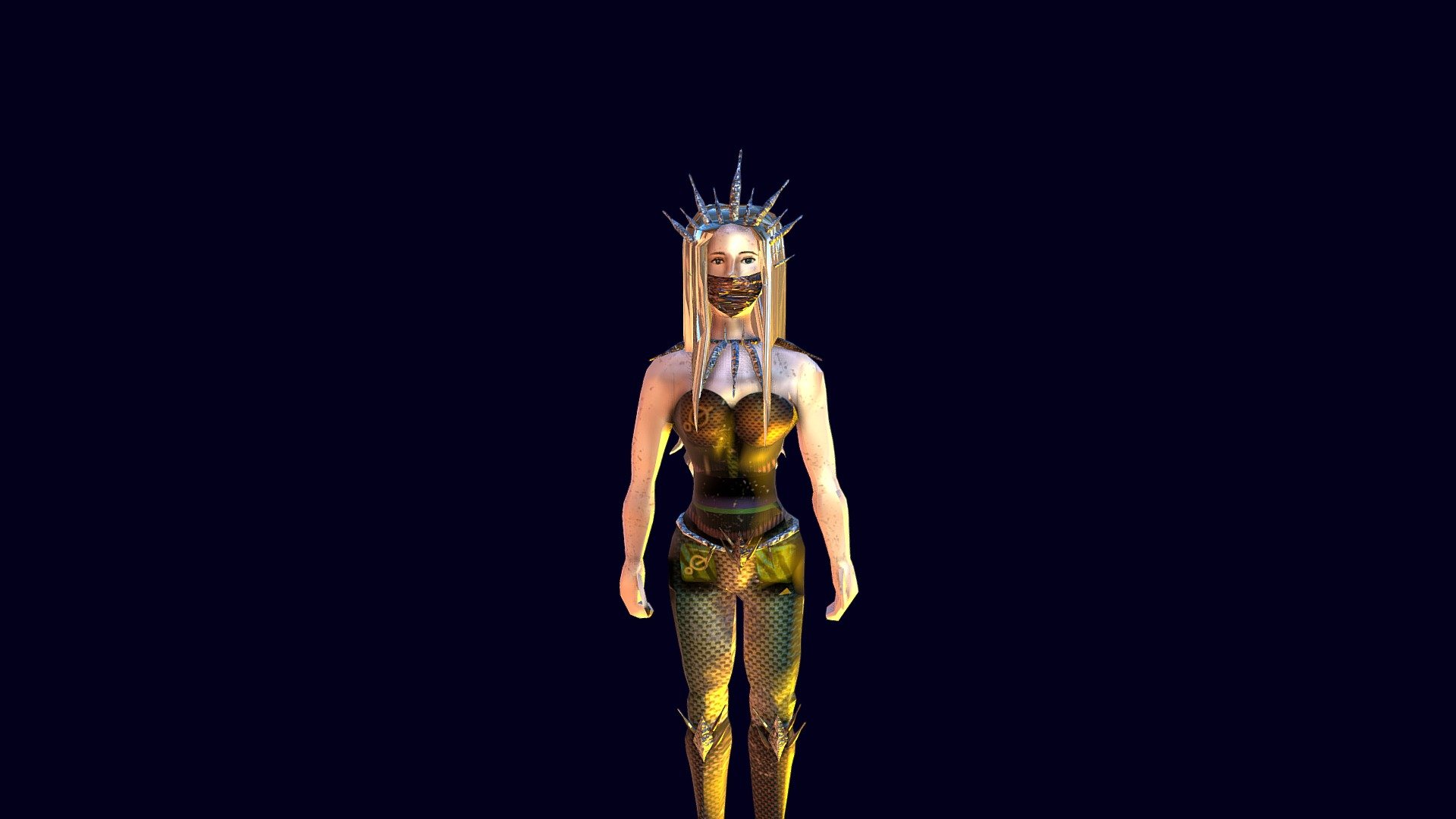 Character for Environment - 3D model by savagesecrets [4b2375b] - Sketchfab