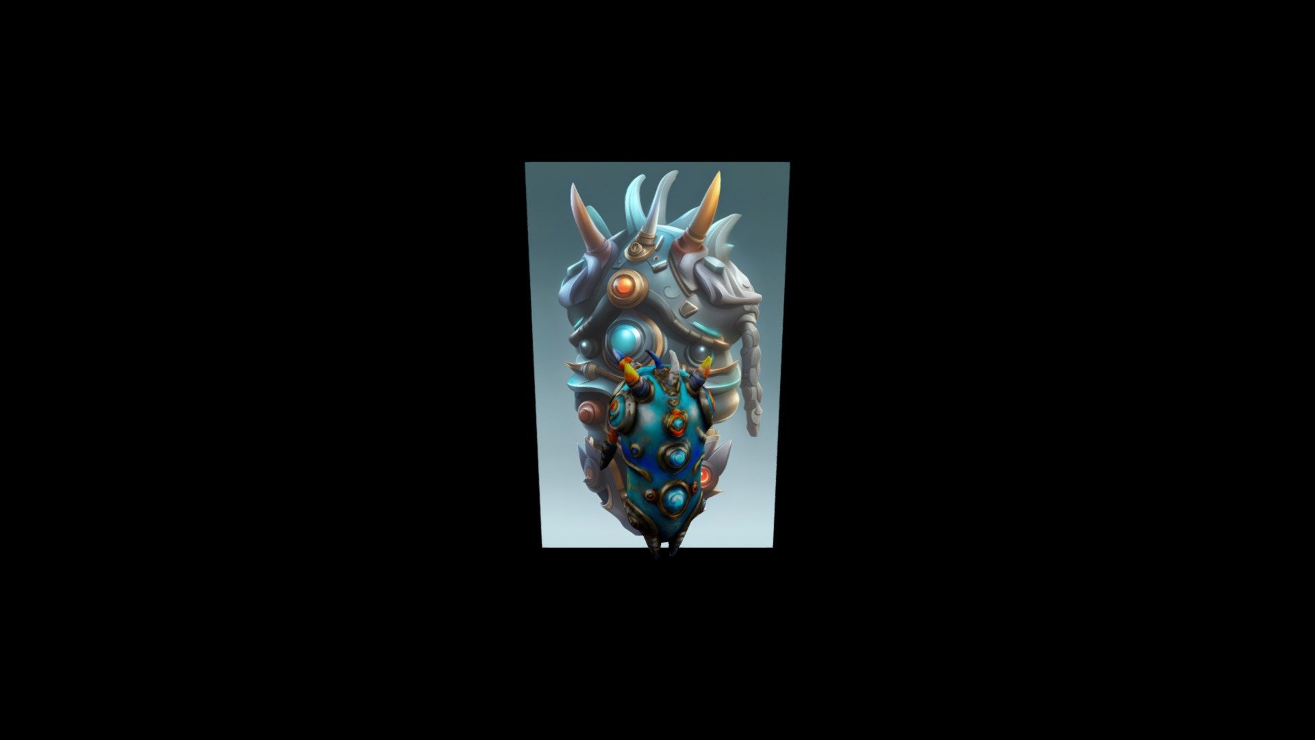 a cartoon character of a creature This is an ima - Download Free 3D ...