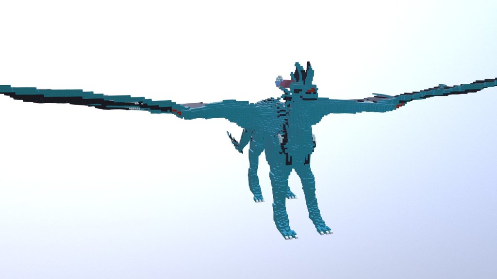 Minecraft Dragons - A 3D model collection by AvalarianSpirit - Sketchfab