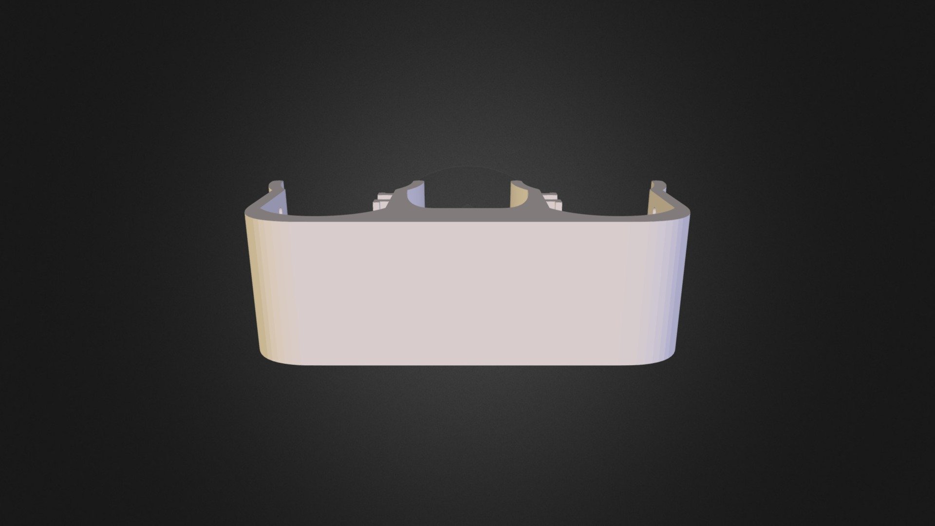 Vholdr Contour Stereoscopic 3D Camera Bracket - 3D model by ...