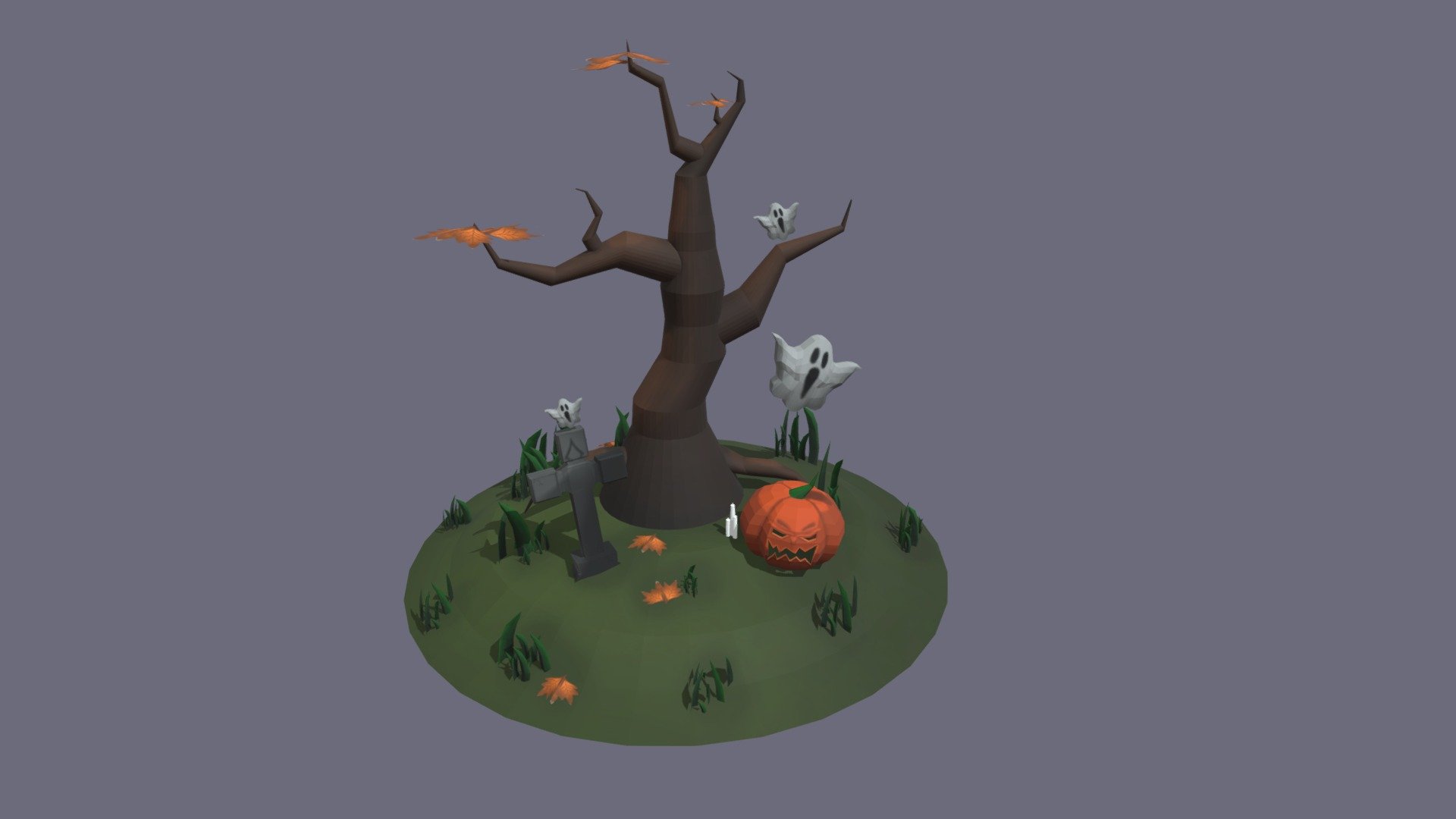 Halloween - 3D model by Arronyx [4b276b3] - Sketchfab