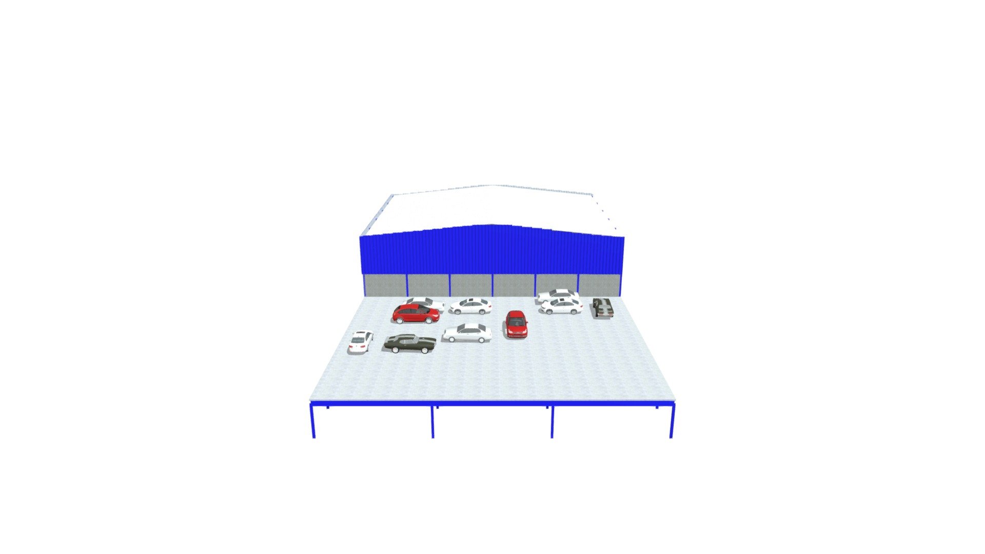 LAYOUT_SUPER JOSE - 3D model by IPERACO ESTRUTURAS METALICAS ...