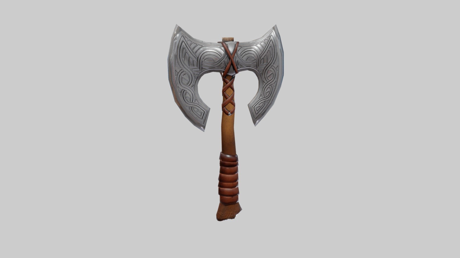 Axe - Low poly - 3D model by Selmi [4b2beec] - Sketchfab